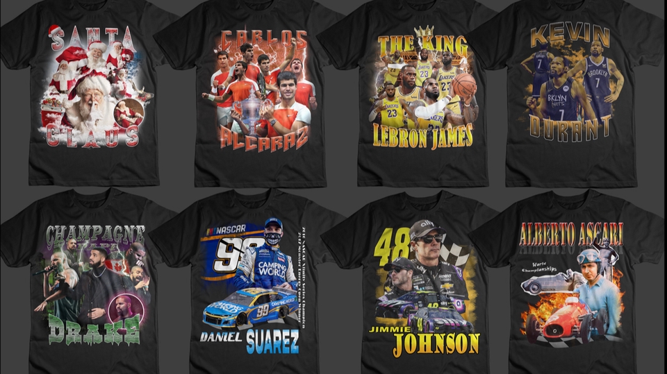 Design Bootleg T-Shirt Oversized