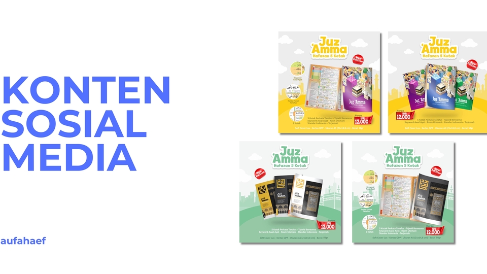 Desain Feed Instagram - olshop - banner web dengan Gaya Kekinian