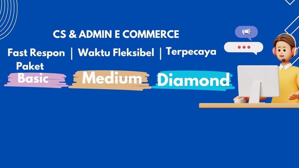 Admin Media Sosial & Marketplace (Terpecaya & Fast Respon)
