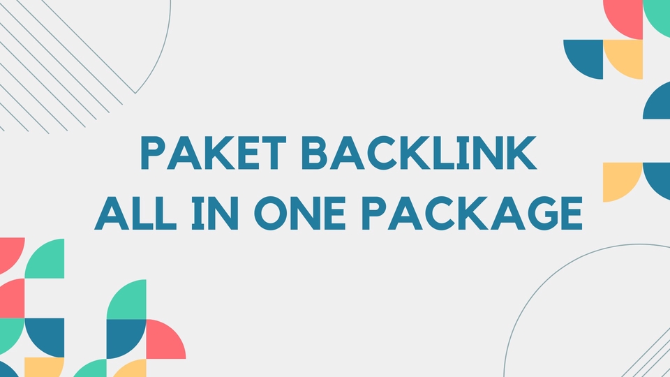Backlink All In One Package for Google Rangking