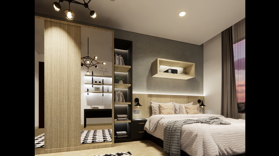 Jasa Render 3D Perspektif Interior