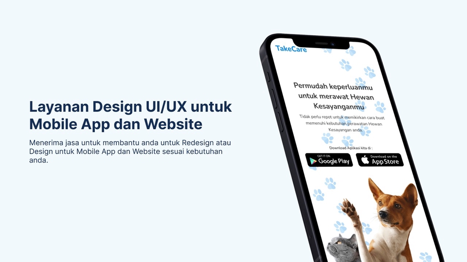 Pembuatan Design UI/UX Design Mobile App, Website