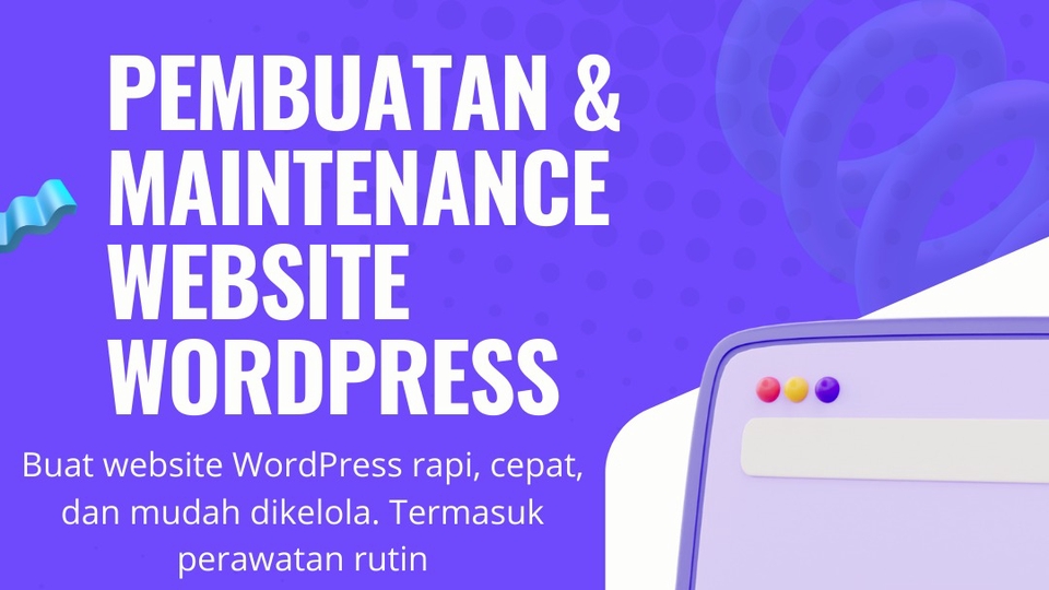 Jasa Pembuatan & Maintance Website WordPress Profesional