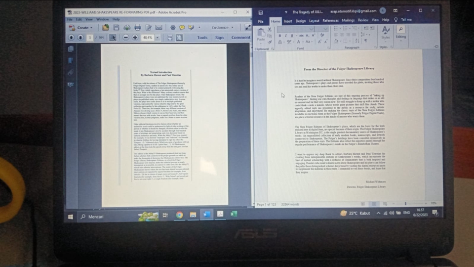 Open Jasa Copy Typing dan Resume Writing