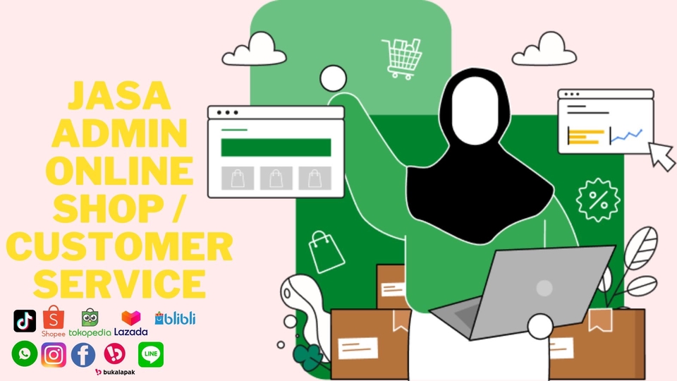Jasa Admin Online Shop / Customer Service Fast Respon
