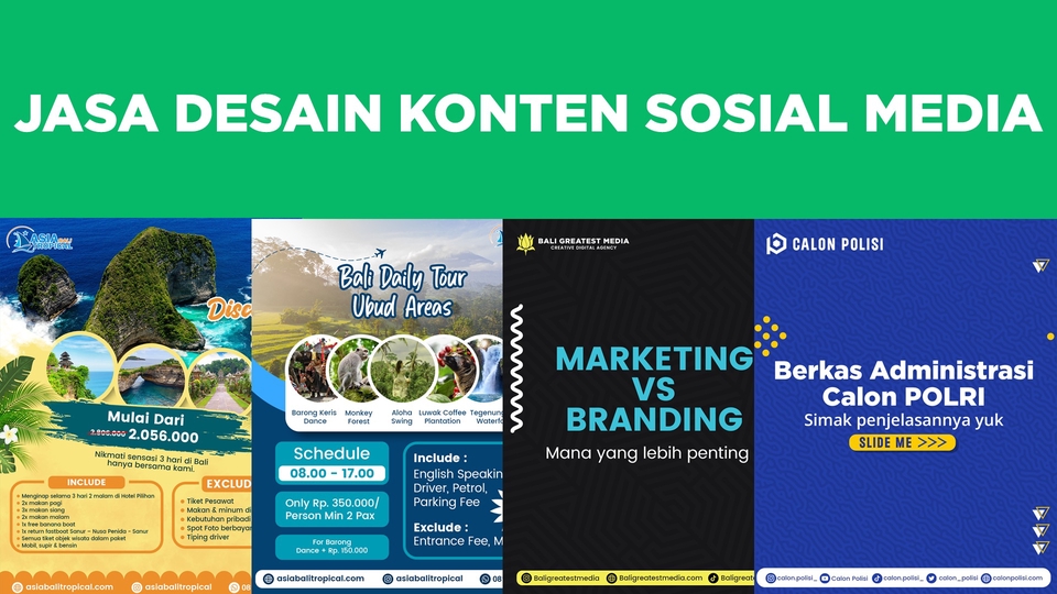 Desain Postingan Sosial Media