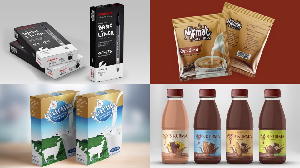 Desain Kemasan, Label, Packaging Moderen