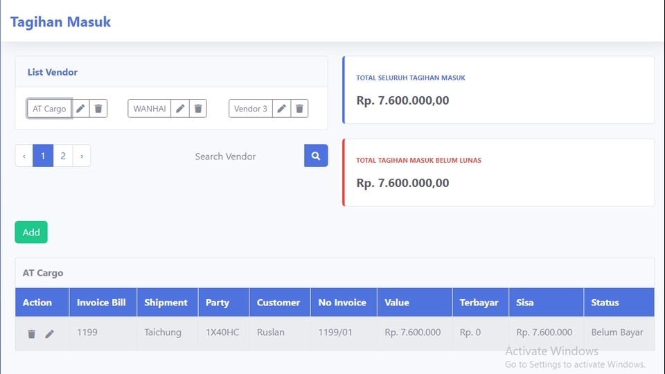 Pembuatan aplikasi web berbasis Laravel