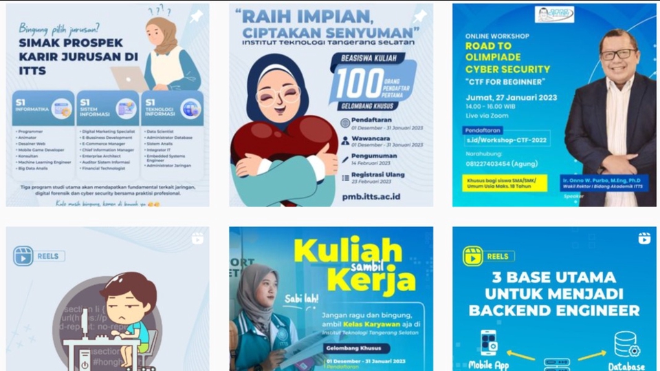Paket 1 Bulan Design | Talent | Management Social Media