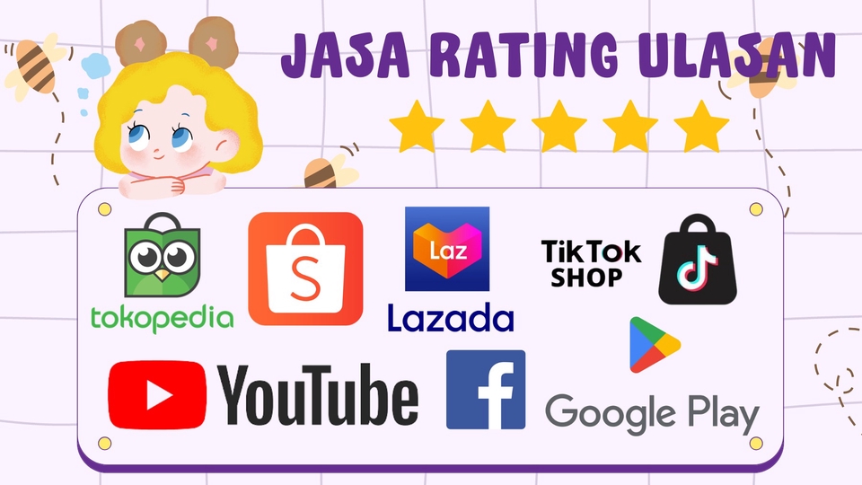 JASA RATING DAN ULASAN MARKET PLACE MURAH