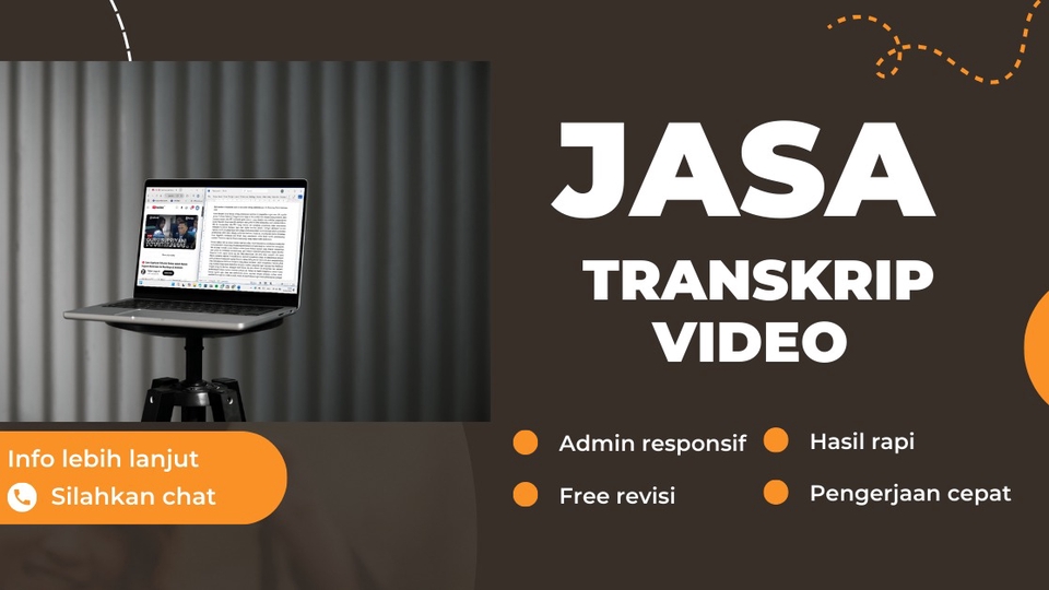 Jasa Transkrip Video (VERBATIM)
