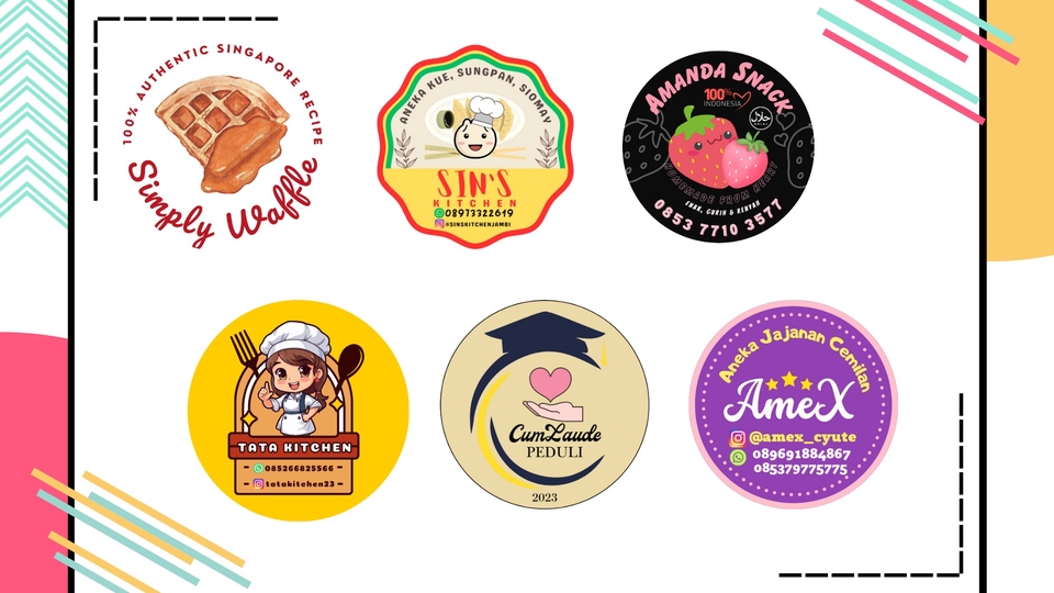 DESAIN LOGO BRAND MODERN