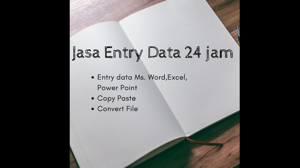 Jasa Entri Data 24 Jam (Ms. word, excel, Power Point)