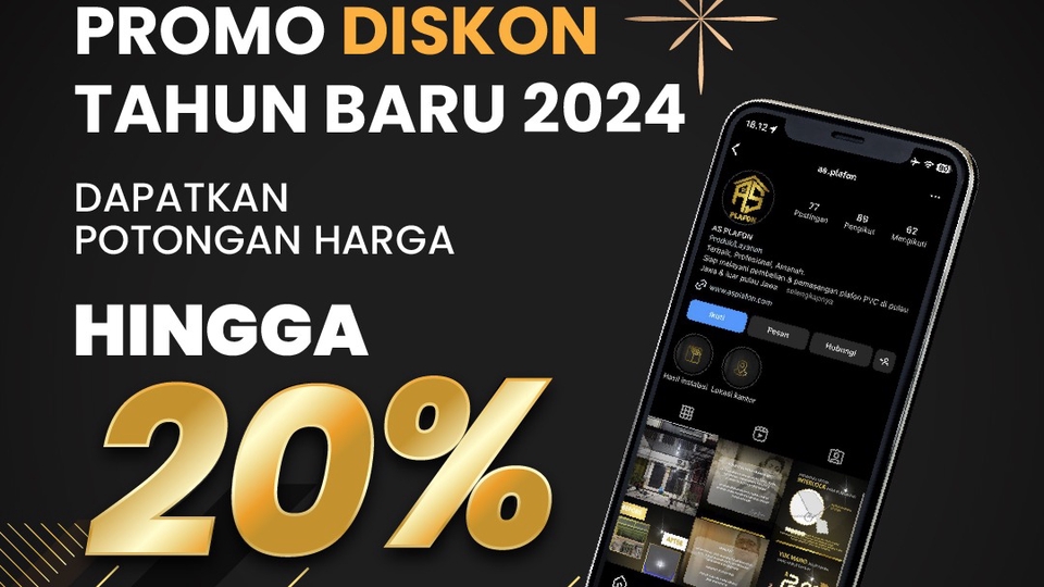 Desain banner untuk kebutuhan sosial media dan lain nya
