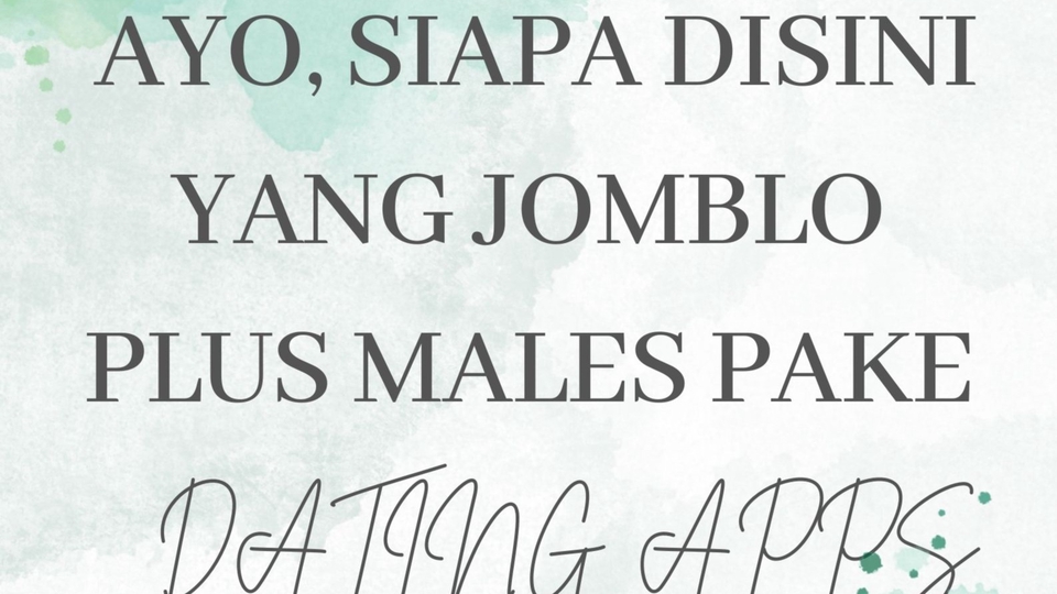 Jasa Penggunaan Dating Apps