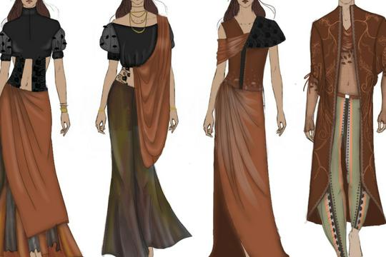 Jasa Design Pakaian | fashion illustrator | pakaian digital | desain ...