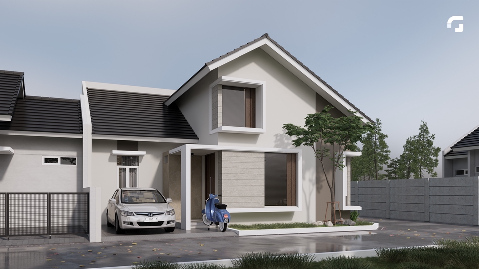 Render Eksterior Jadi Dalam 2-3 Hari