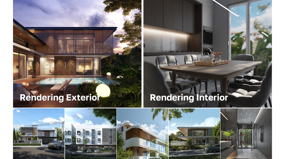 Jasa Rendering Eksterior dan Interior