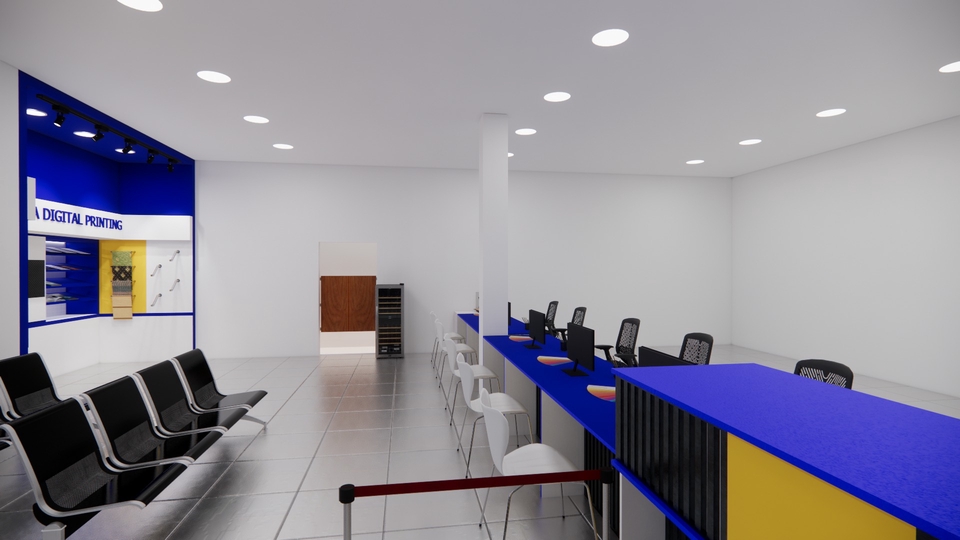 Area Display and Counter Service Center