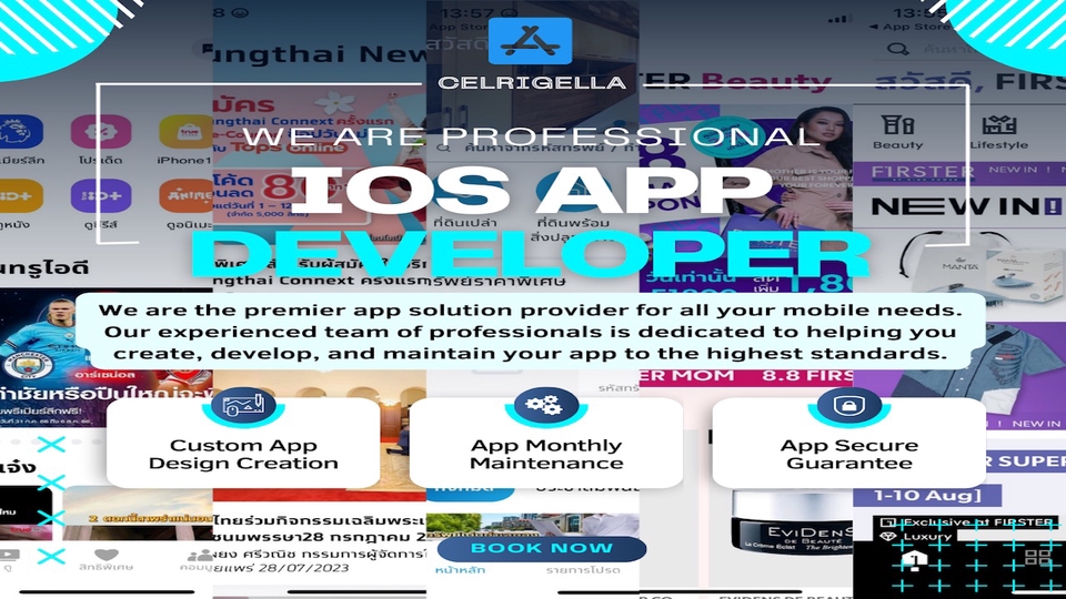 รับพัฒนาหรือแก้บั๊ค iOS app ด้วย swift พัฒนาตามUI DesignและRequirements ใช้เป็นโปรเจ็คจบได้