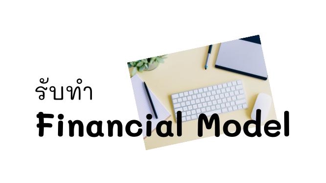 รับทำ Financial Model & Financial Analysis