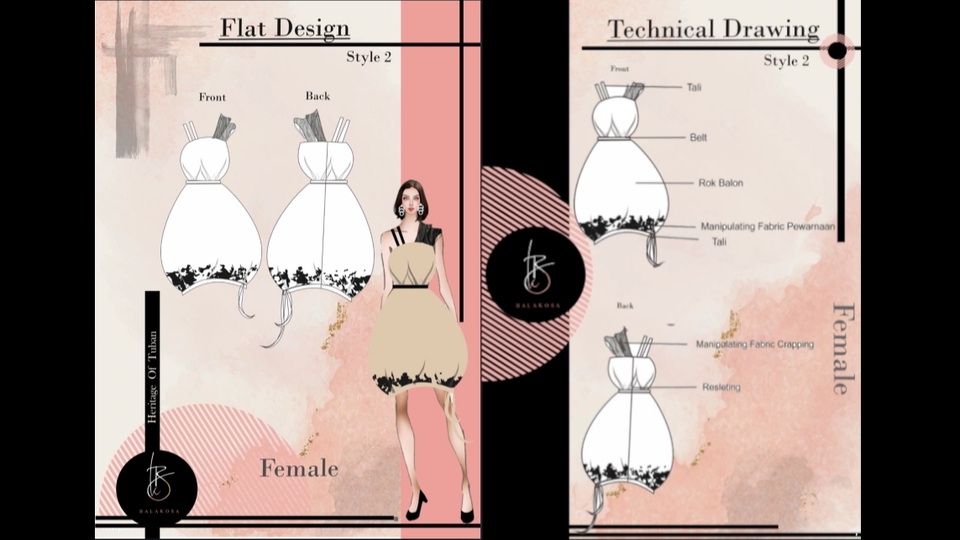 Fashion Design sesuai kebutuhan Anda