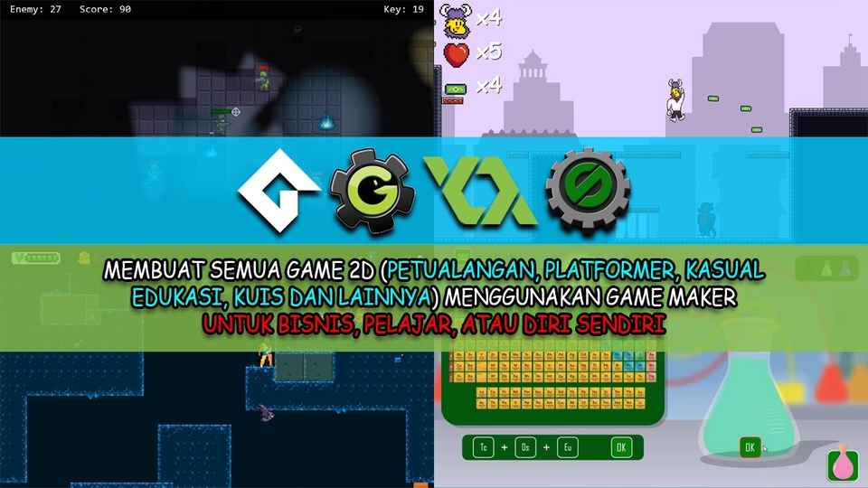 Membuat Semua Game 2D Menggunakan Game Maker Studio 2