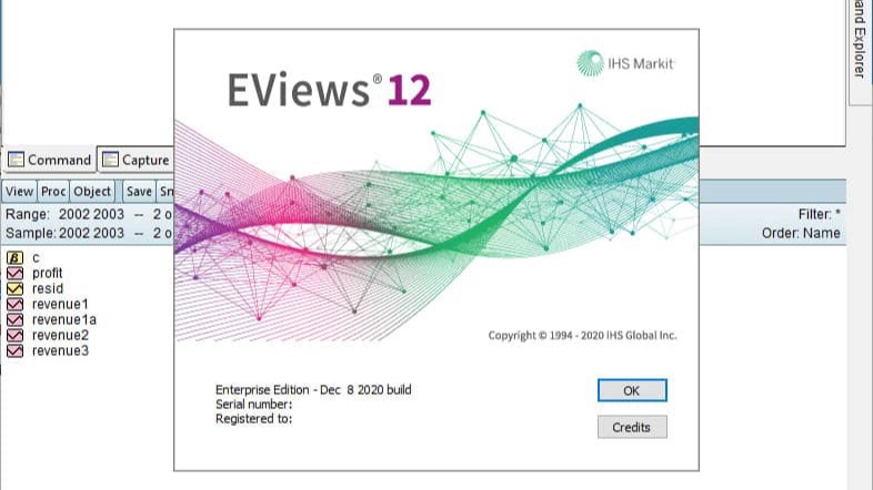 Olah data menggunakan eviews