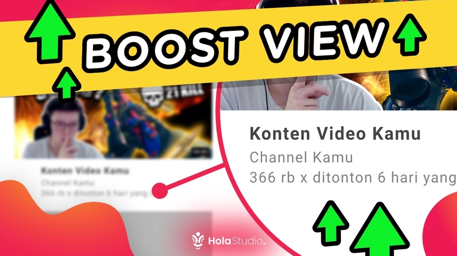 Desain Thumbnail Meningkatkan Jumlah Tayang