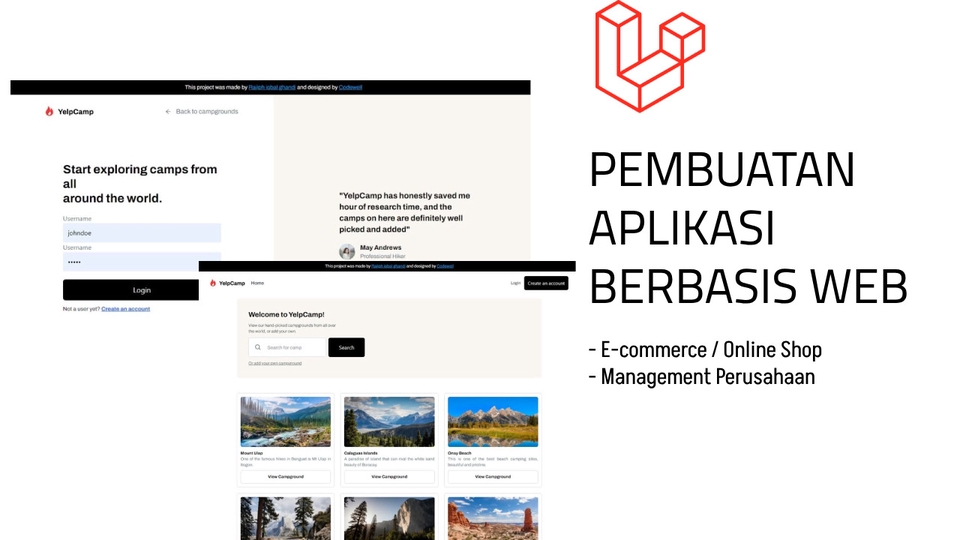 Pembuatan Aplikasi web