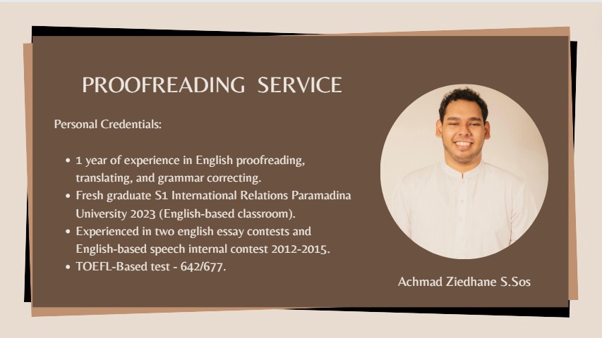 Proofreading Service