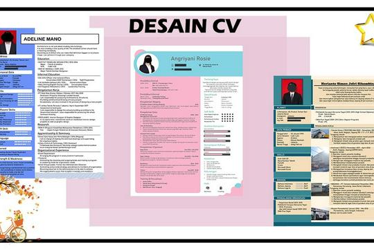 Desain CV Bagus