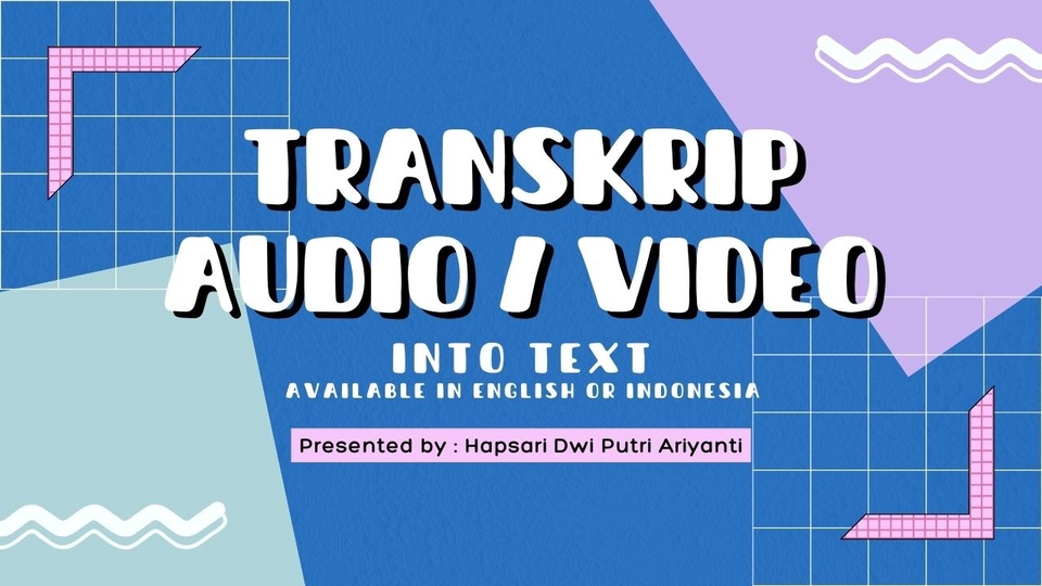 Jasa Transkrip dari Audio/Video Menjadi Teks