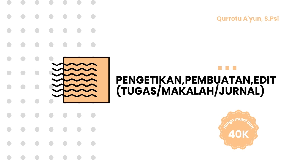 Pengetikan,Pembuatan,Pengeditan Tugas/Makalah/Jurnal/