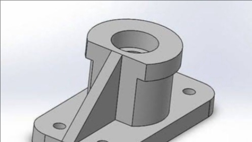 Desain 3D Model Part Solidworks
