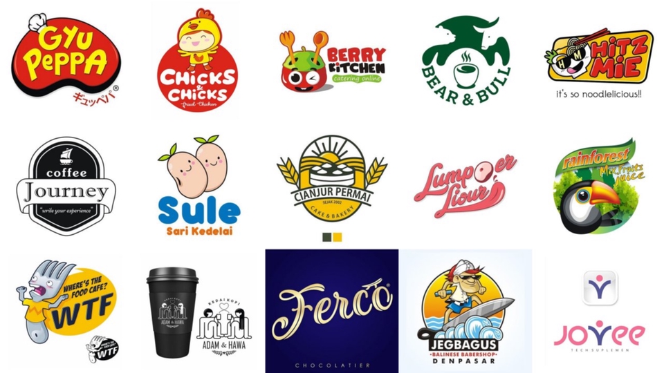 DESAIN LOGO EKSKLUSIF CEPAT JADI