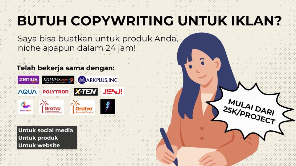 Buat Script Iklan Profesional untuk Produk Apapun Dalam 1 Hari
