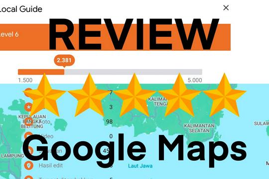 Review Bintang 5 google maps