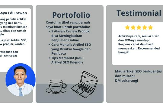 Jasa Penulisan Artikel SEO Berkualitas – Rapi, Human Friendly, dan ...