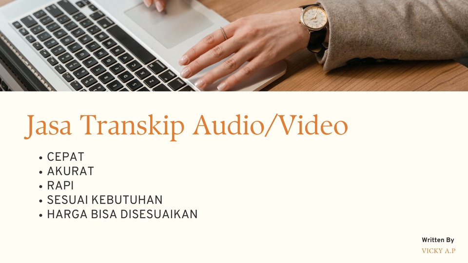 JASA TRANSKRIP AUDIO DAN VIDEO KE TEKS
