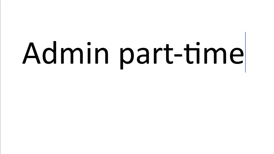 แอดมินดูแลเพจ part-time