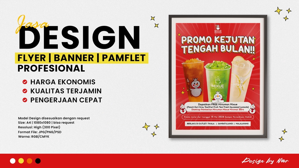 Design Poster Promo | Flyer | Banner Untuk Keperluan Cetak Maupun ...