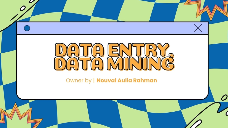 Input data menggunakan Microsoft excel