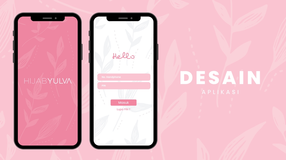 Desain Tampilan aplikasi