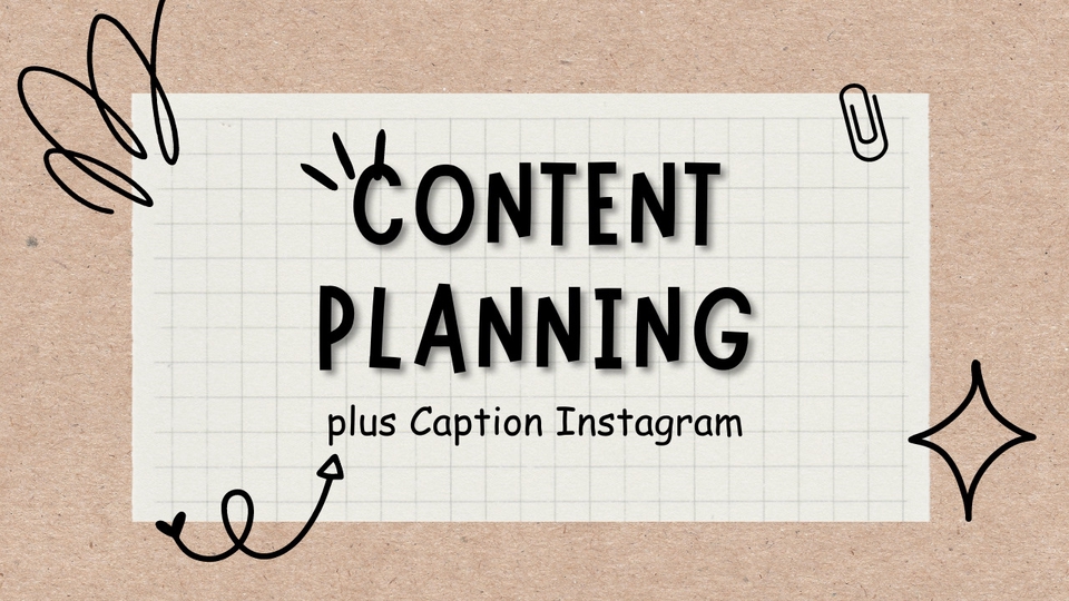 Jasa Content Planning dan Caption Instagram