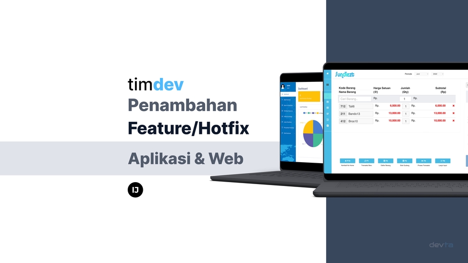 PENAMBAHAN FITUR MINIMAL PADA APLIKASI & WEB