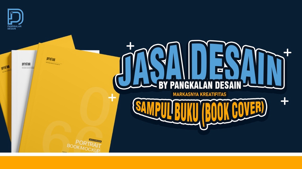 Desain Sampul Buku (Book Cover), Sampul EBook, Sampul Laporan