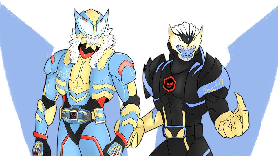 Illustrasi Tokusatsu Heroes, any Superheroes Fan-art Dan Original ...