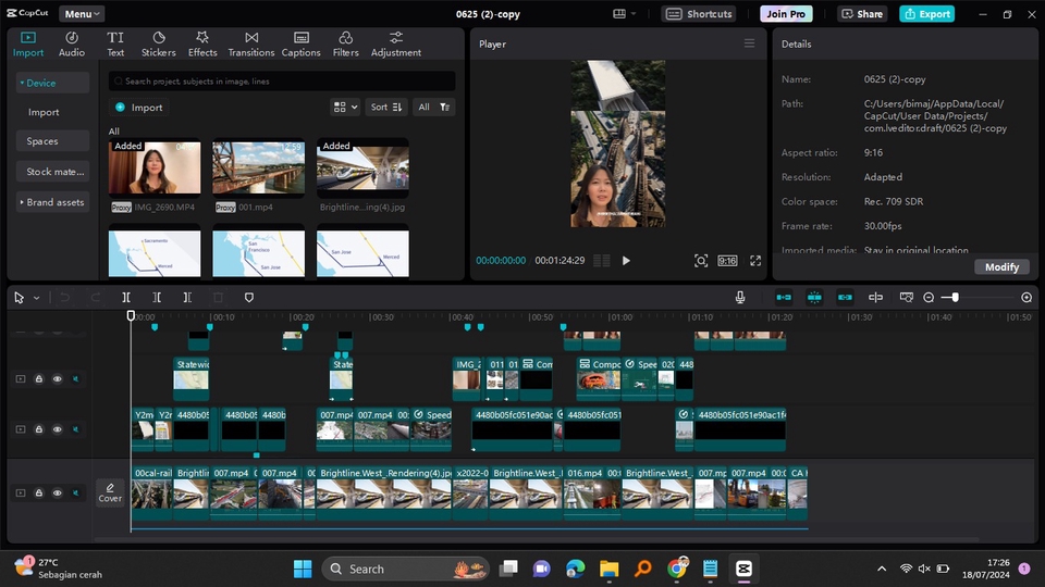 CAPCUT VIDEO EDITOR