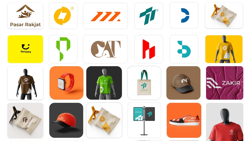 Jasa Desain Logo Profesional, minimalis, Berkualitas dan Murah